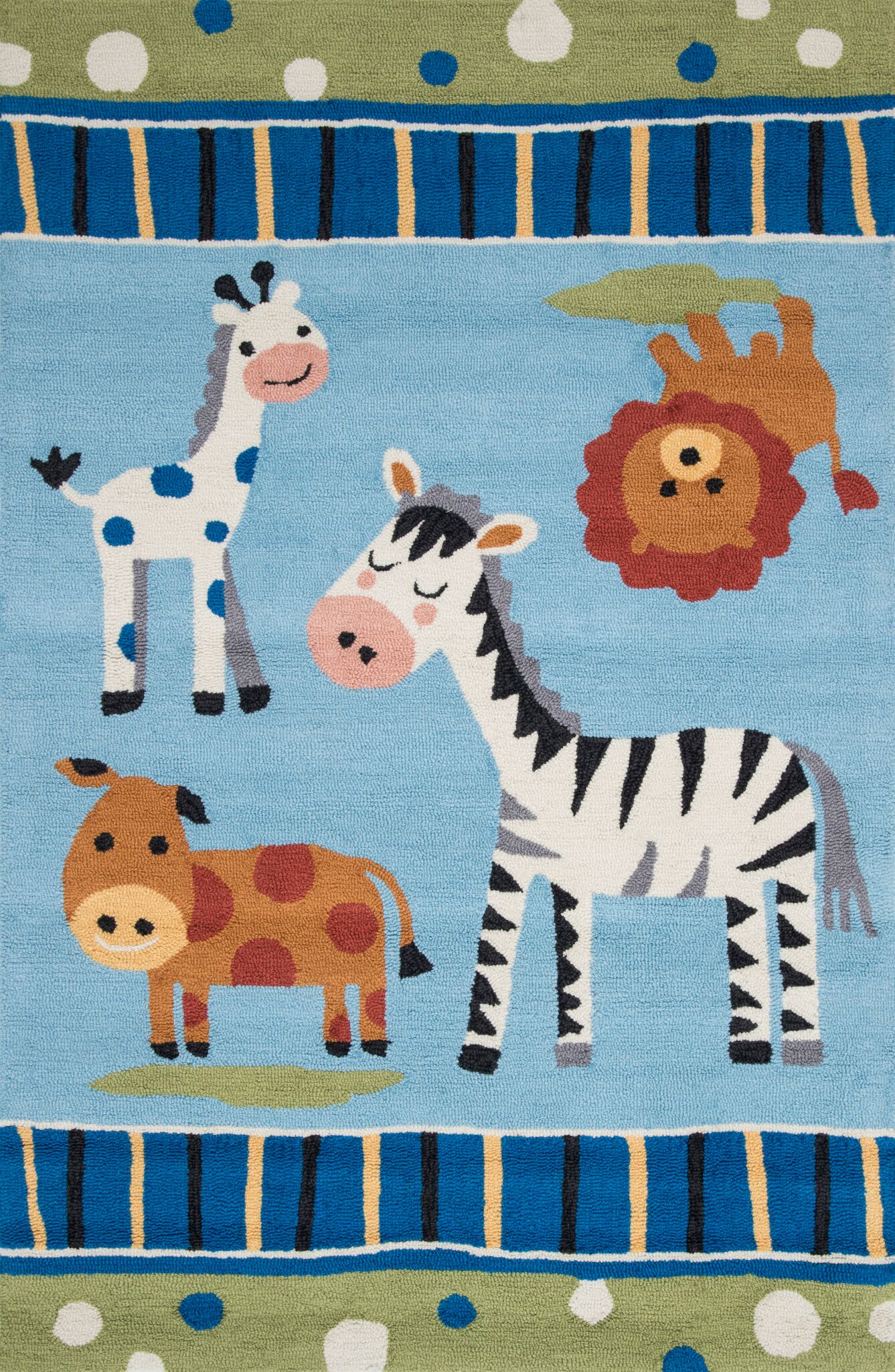 CarefreeKidz.com. Loloi Rugs Francesca Collection Blue/ Multi