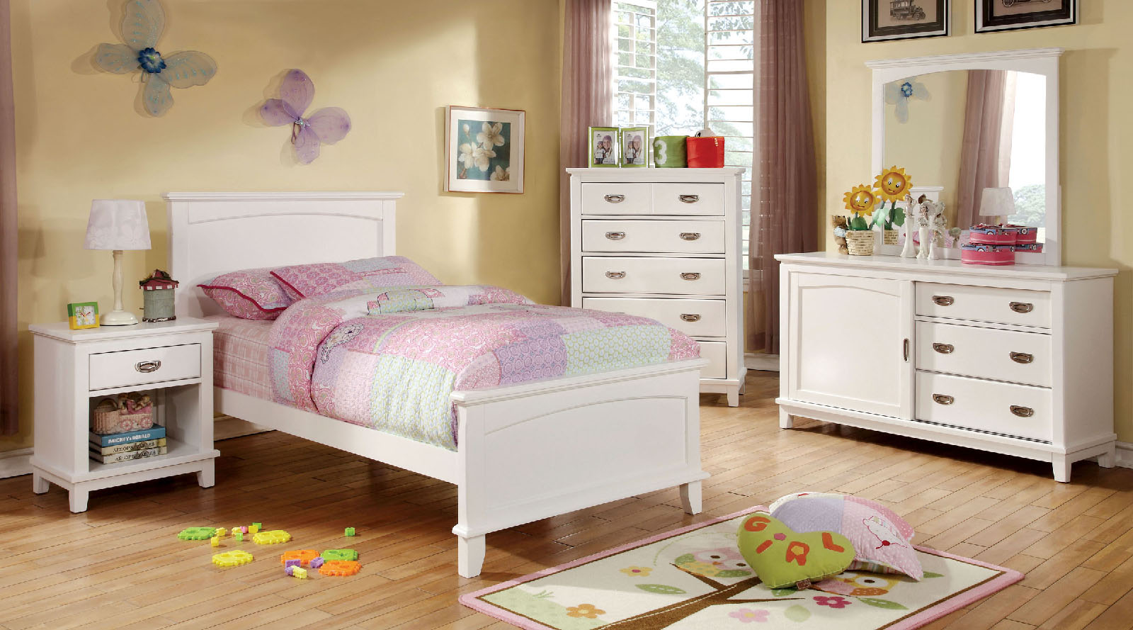 CarefreeKidz.com. Furniture of America Colin Dresser White