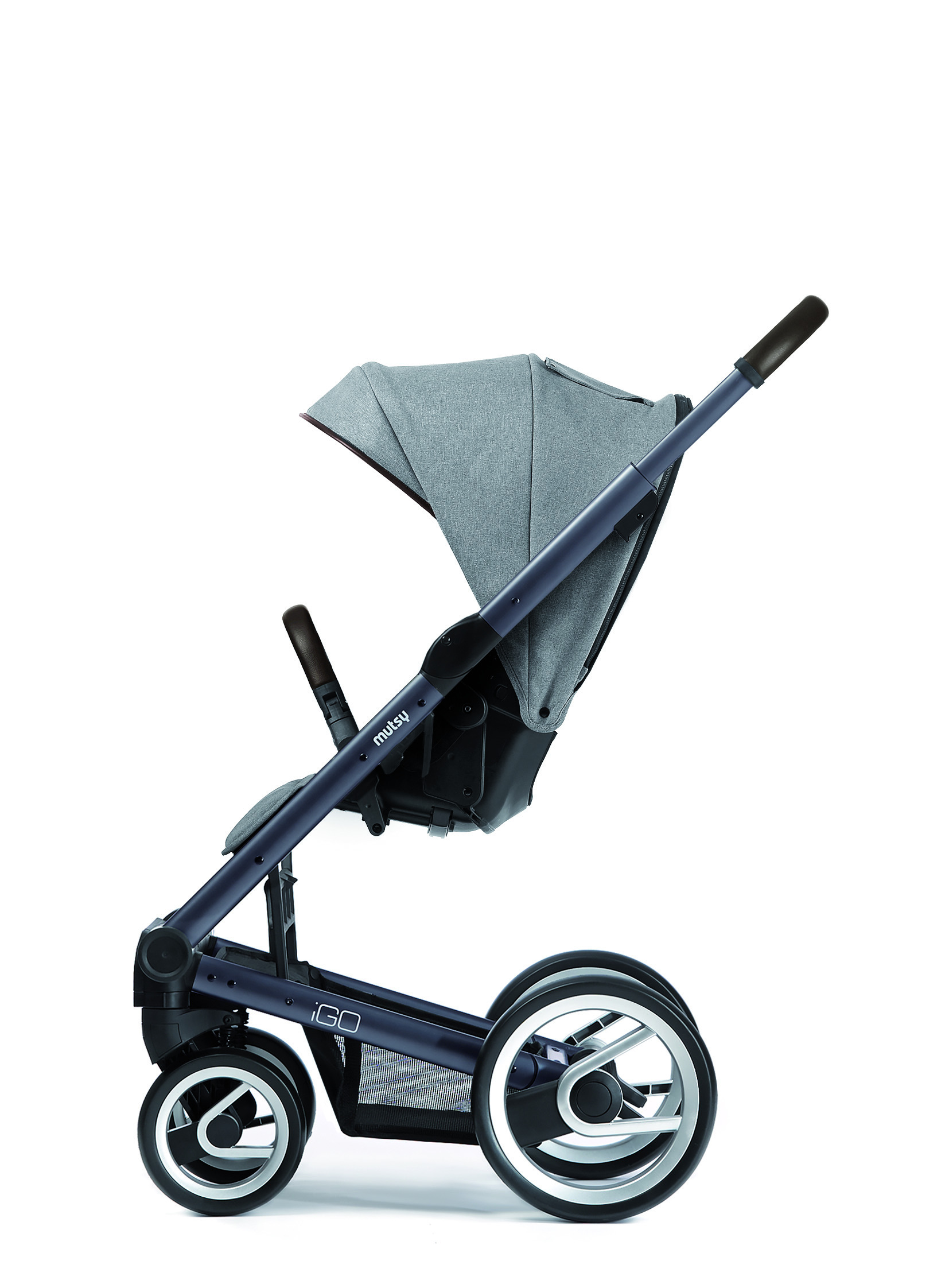 CarefreeKidz.com. Mutsy Igo Farmer Mist with Dark Grey Frame