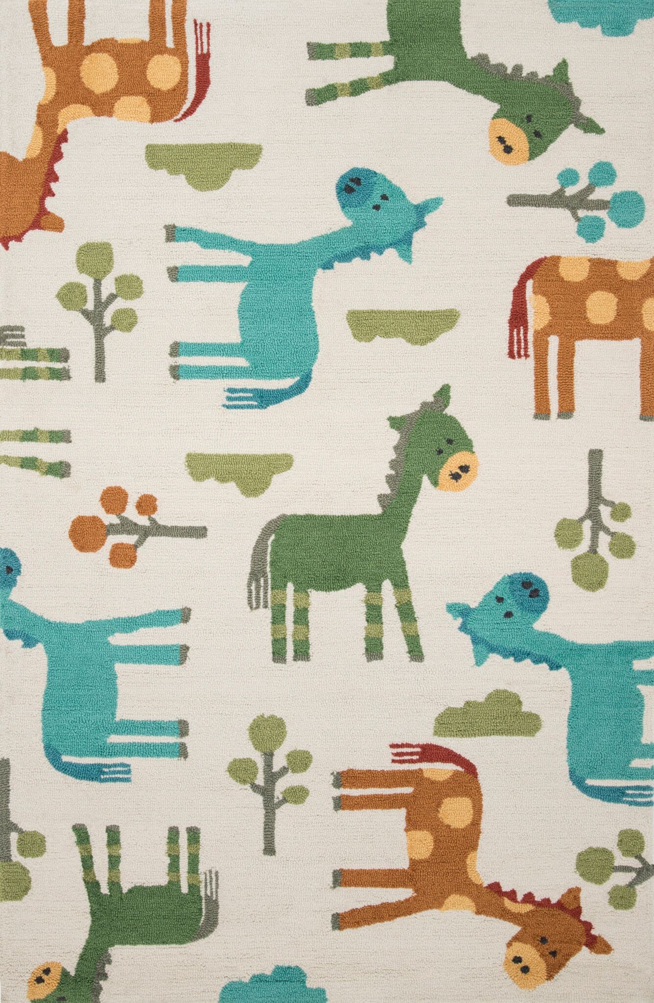 CarefreeKidz.com. Loloi Rugs Francesca Collection Ivory/ Multi