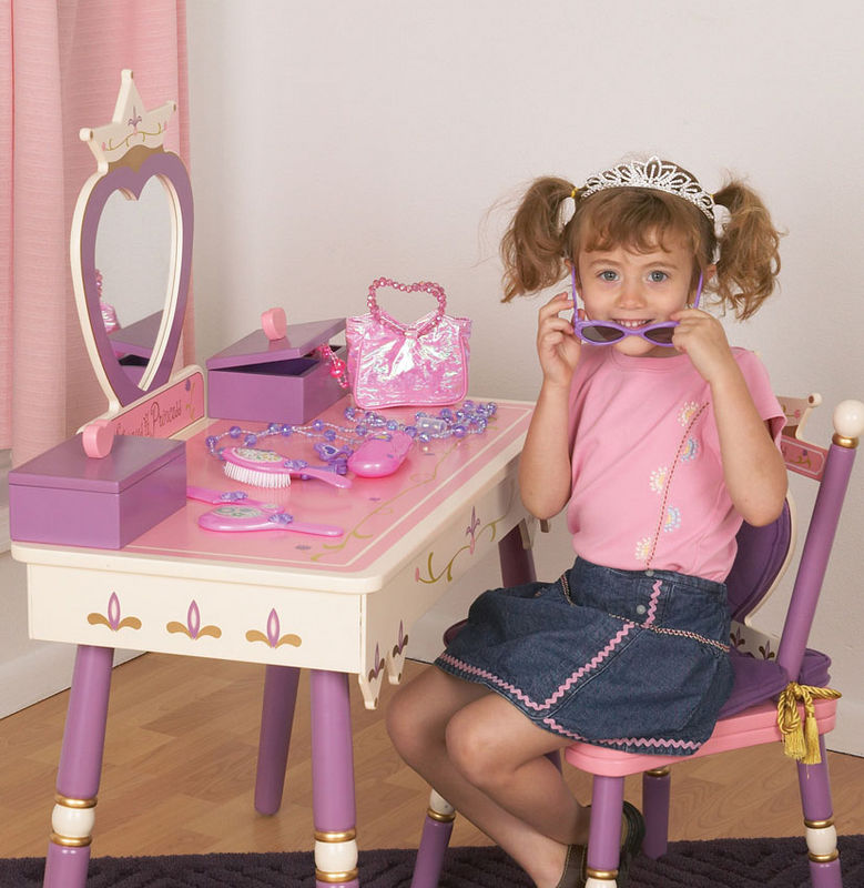 Princess Vanity Table & Chair Set